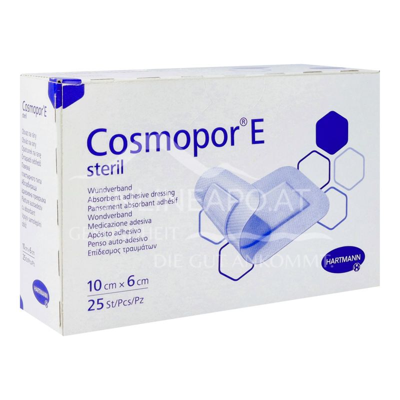 Cosmopor® E self-adhesive wound dressing sterile, 6 x 10 cm | schnell ...