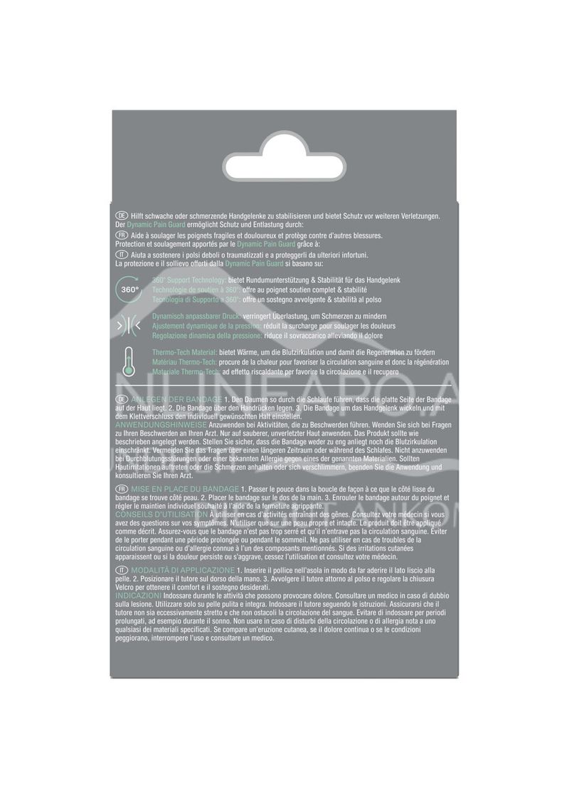 Hansaplast Wrist Bandage Adjustable | schnell günstig geliefert