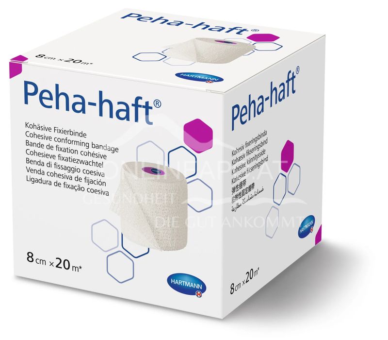Peha-haft® latex-free cohesive fixation bandage 8 cm x 20 m | delivered ...