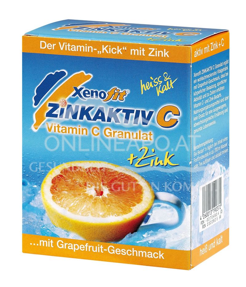 XENOFIT® Zinc Active C - Grapefruit sachet | delivered fast and affordable