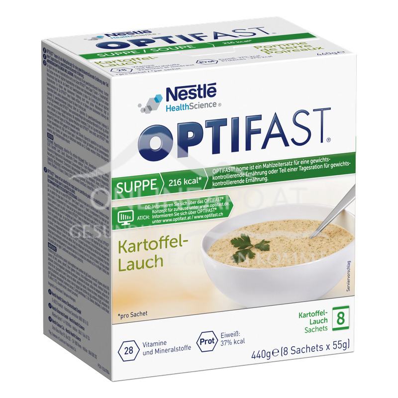 OPTIFAST® Potato and leek soup 8x55g | delivered fast and affordable