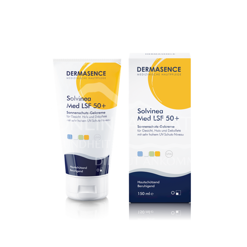 Dermasence Solvinea Med SPF 50+ sun protection gel cream | schnell ...
