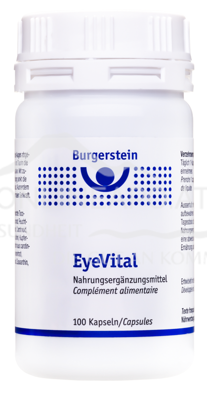 Burgerstein EyeVital Capsules | delivered fast and affordable