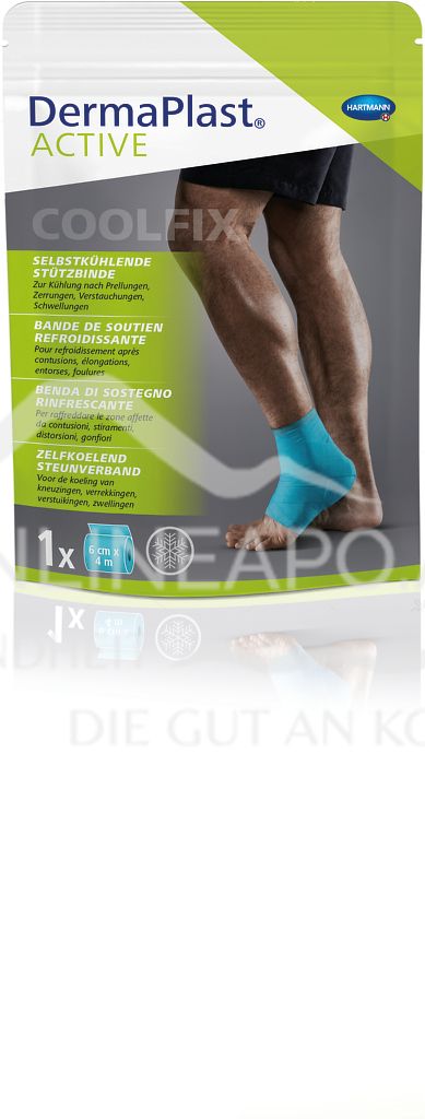 DermaPlast® ACTIVE Cool Fix, self-cooling support bandage 6cm x 4m ...