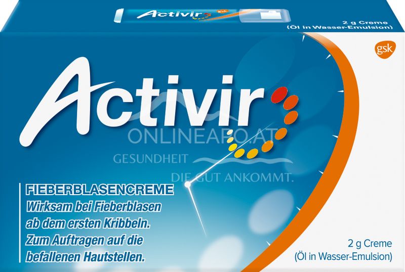 Activir cold sore cream pump dispenser | delivered fast and affordable