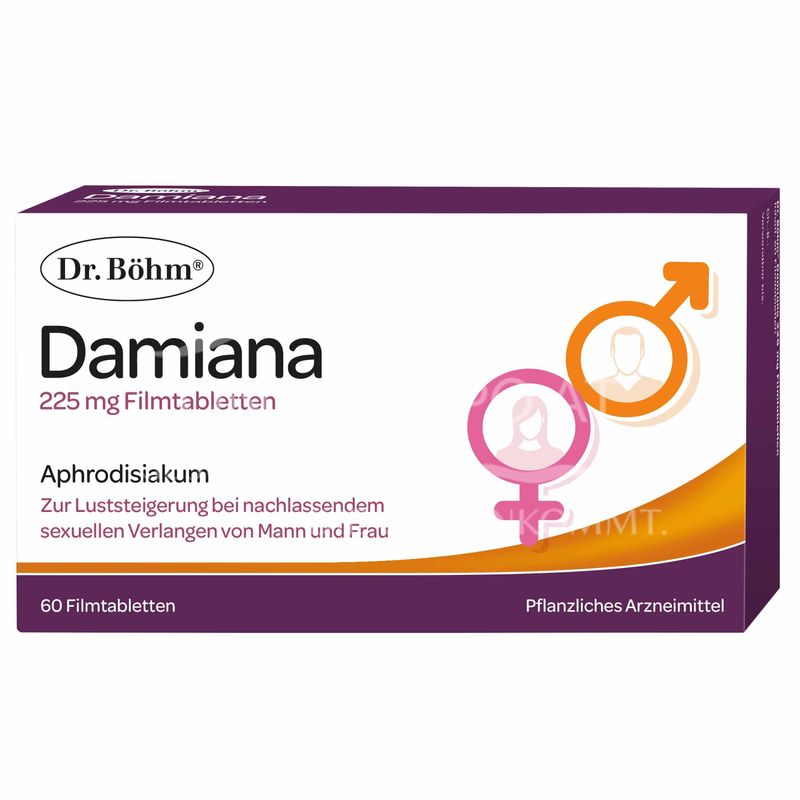 Dr Böhm® Damiana 225 mg film-coated tablets | schnell günstig geliefert