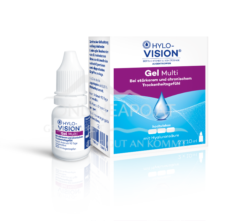 Hylo-Vision® Gel multi eye drops | delivered fast and affordable