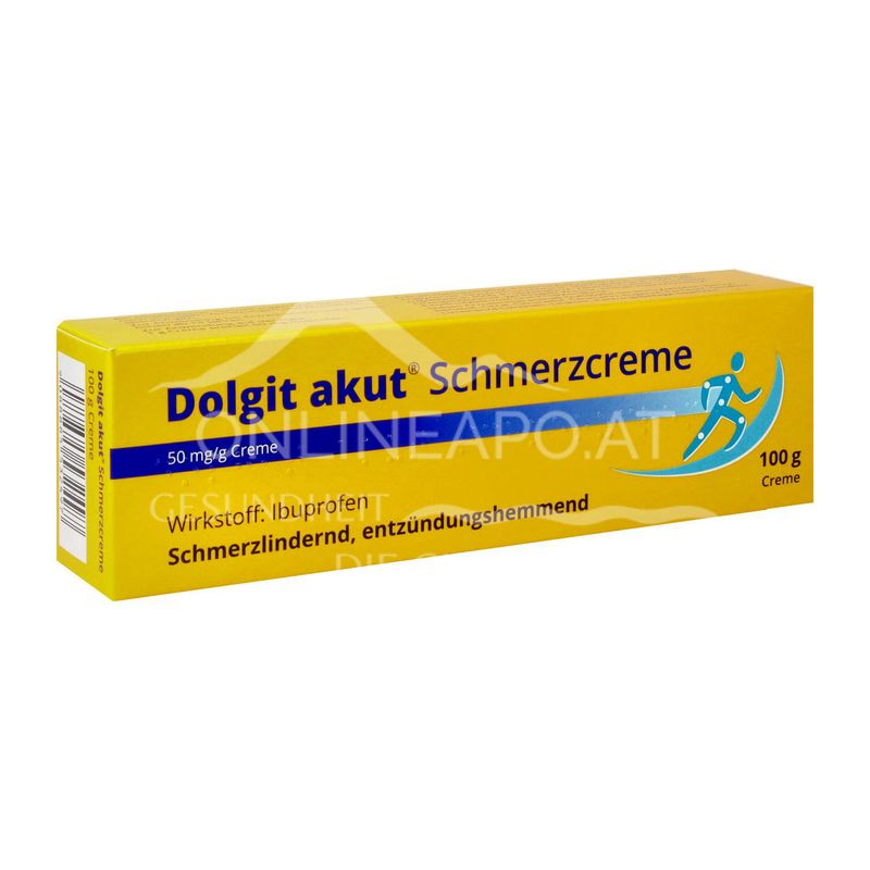 Dolgit akut® pain cream, 50 mg/g cream | delivered fast and affordable