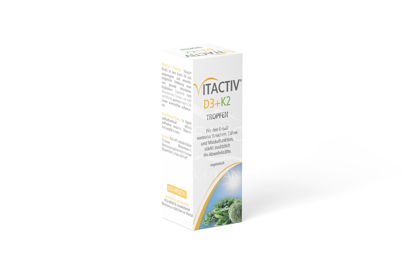 VITACTIV® VITAMIN D3+K2 drops | delivered fast and affordable