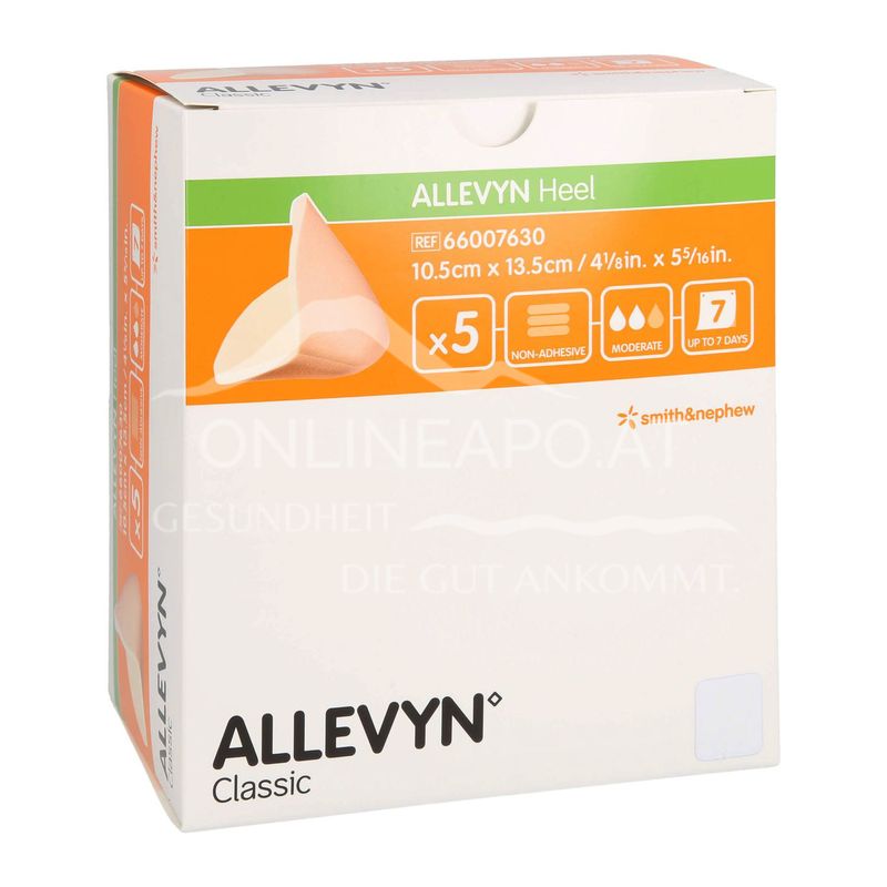 ALLEVYN HEEL Fersenverband Schaumverband steril, 10,5 x 13,5 cm ...